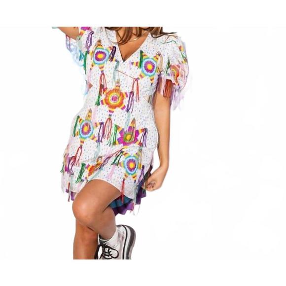 QUEEN OF SPARKLES | Dresses | New Queen Of Sparkles Pinata Fringe Dress ...